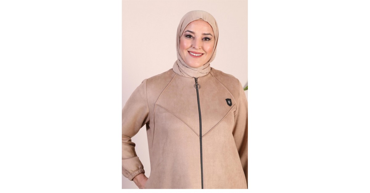 Damen-Hijab-Deckmantel Aus Wildleder In Voller Länge Großes Format ...