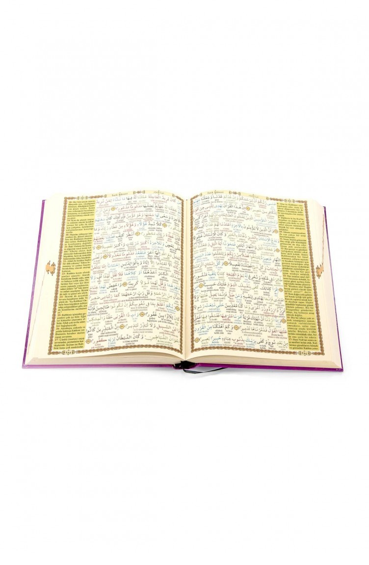 Holy Quran And Interlinear Word By Word With Turkish Reading And ...