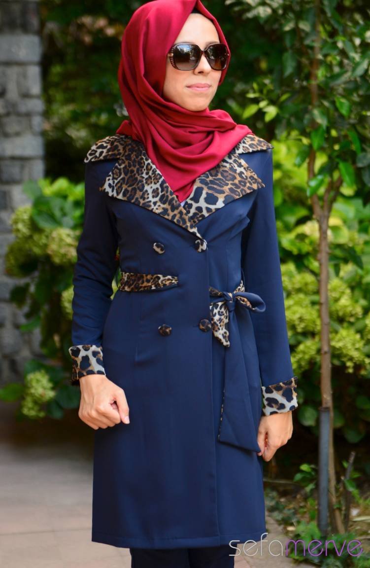 Navy Blue Cape 2247-04 | Sefamerve