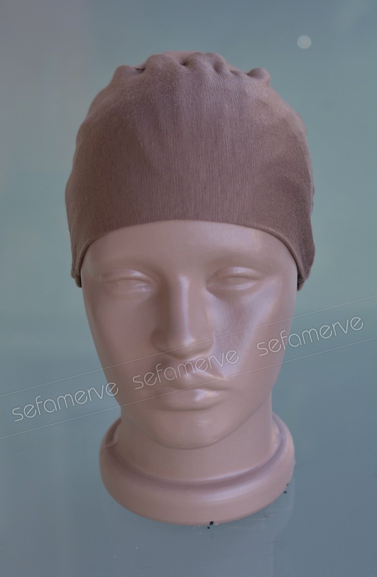 Lycra Viscon Dikişsiz Bone 13 A.Kahve | Sefamerve